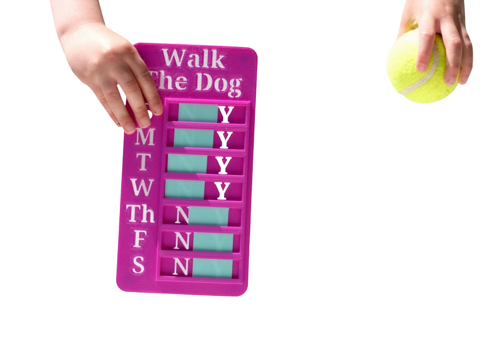 Magnetic Daily Task Board/Chore Board – The3DPrintingMan